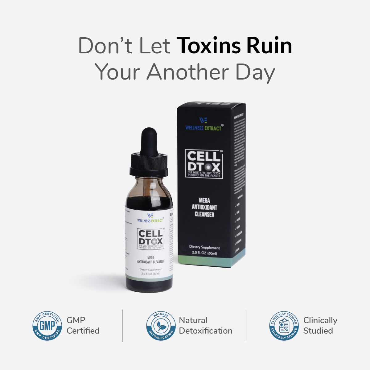 Cell & Body Detox Supplement | Humic Fulvic Acids and Zeolite